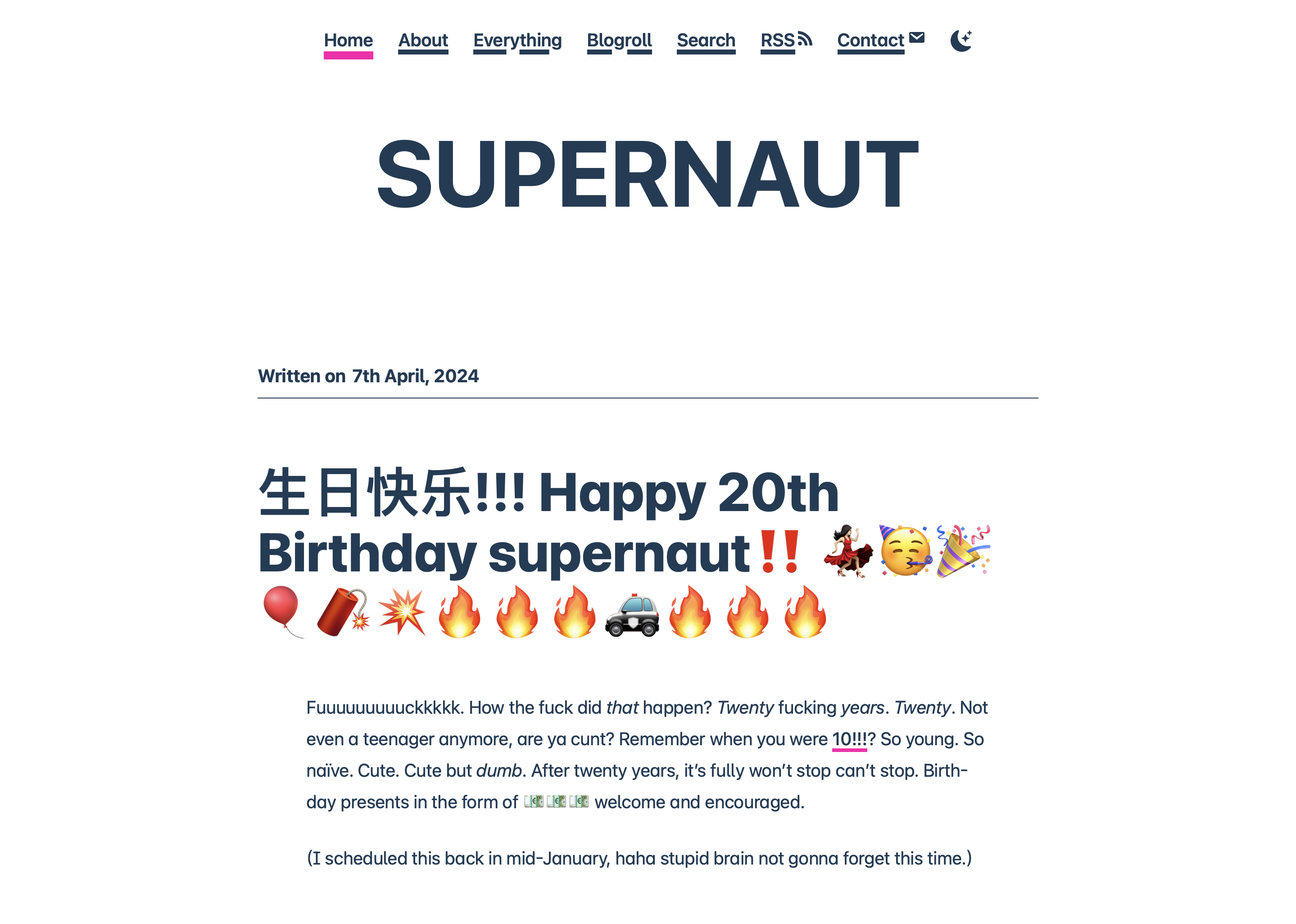 supernaut Version 6 « supernaut